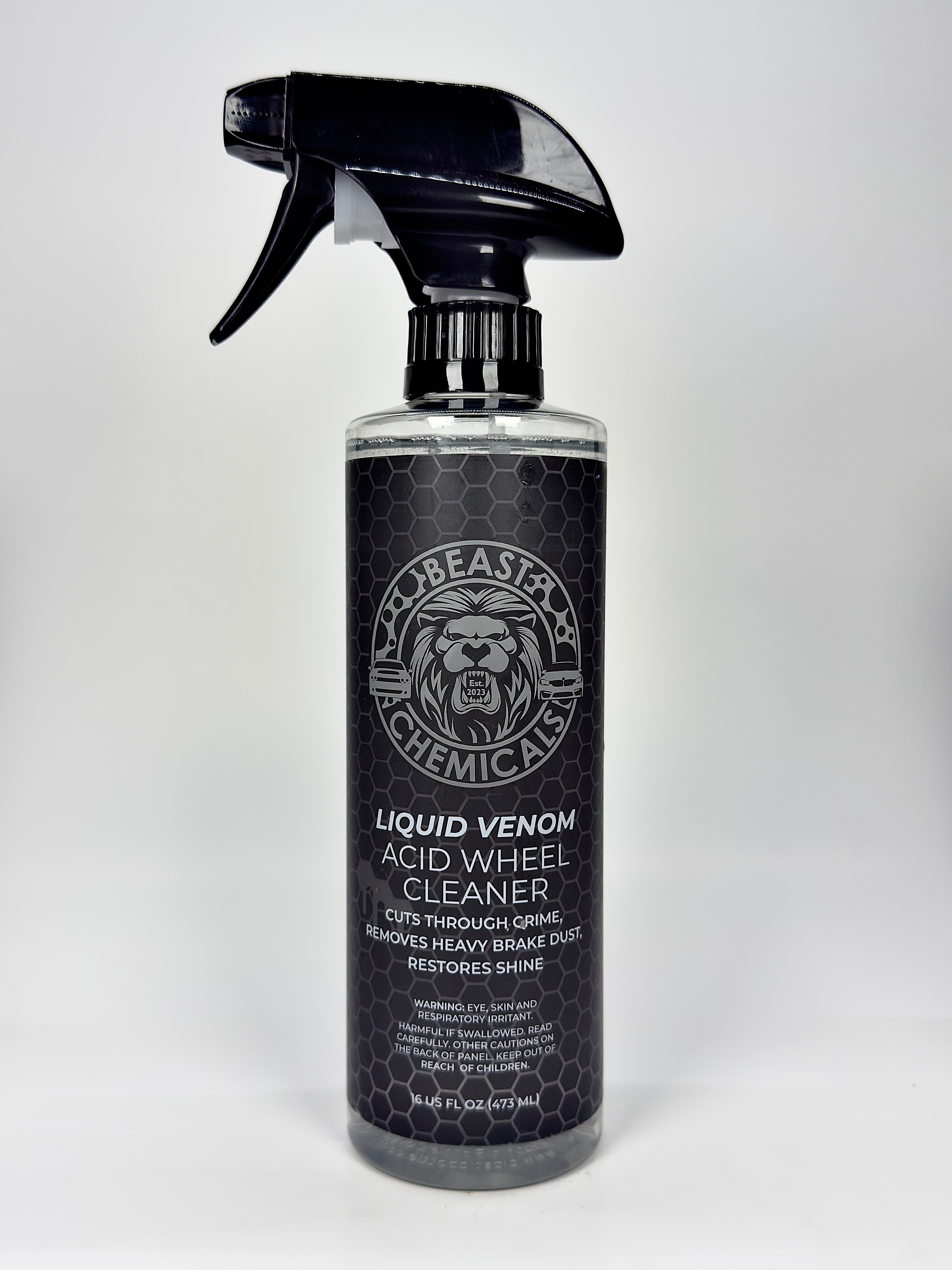 LIQUID VENOM-ACID WHEEL CLEANER – Beast Chemicals